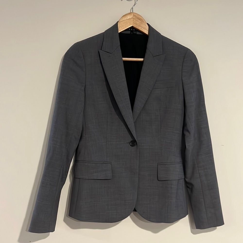 Theory Gray Blazer - Gem